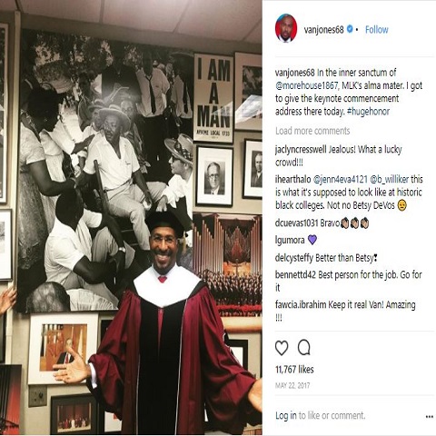 Van Jones married Jana Carter, get to know about their affairs and ...