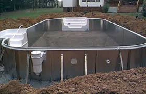 Step by Step process of building a swimming pool