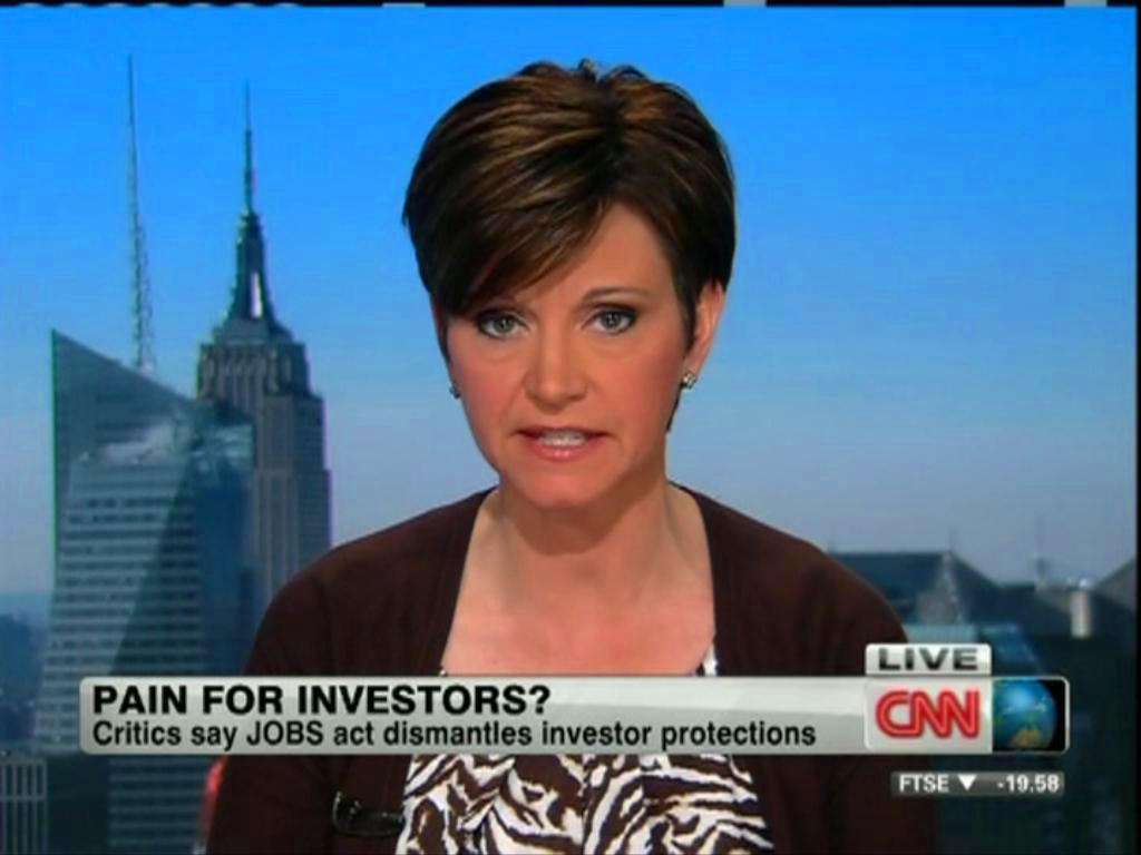 CNN's Maggie Lake who has been working as a correspondent here for a ...