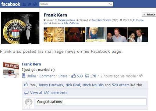 Frank Kern's married life with his super hot wife Natalia Muntean Kern ...